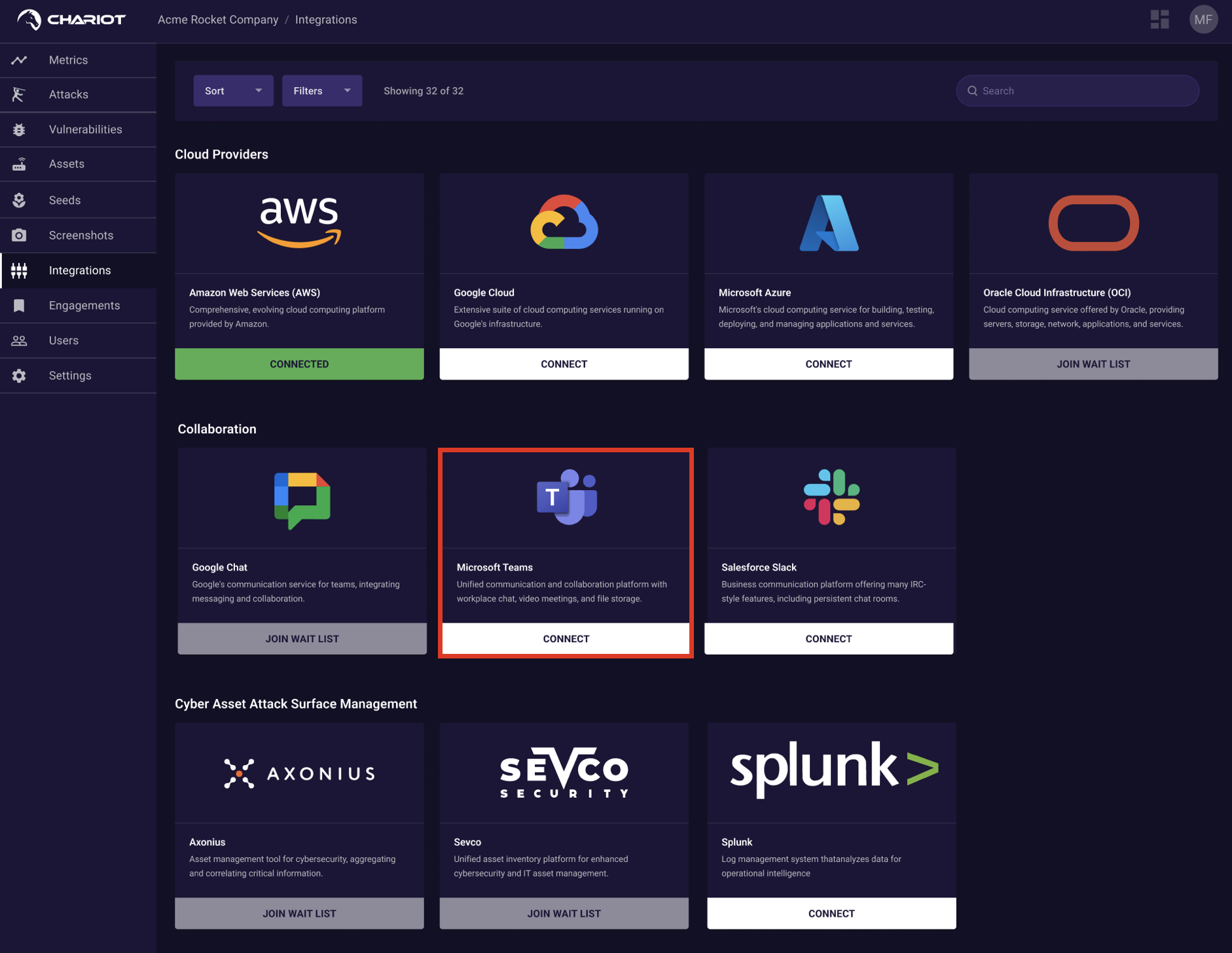 Microsoft Teams – Chariot